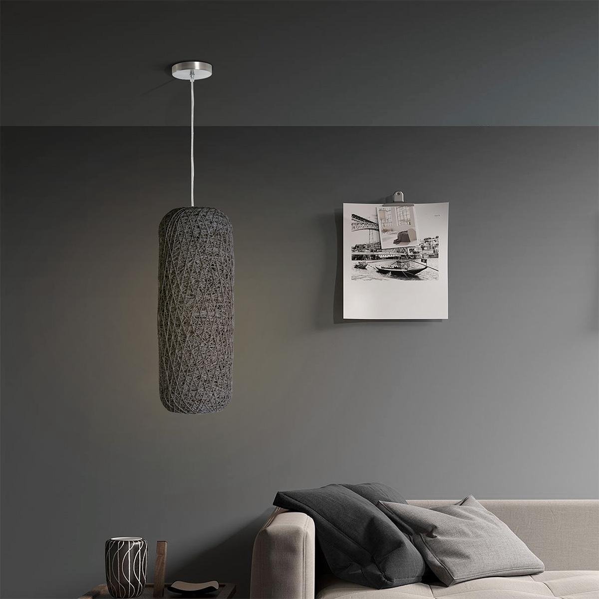 Home sweet home hanglamp Cocon tube - zwart | bol.com