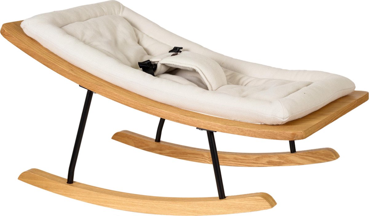 Quax Rocking Baby Bouncer - Wipstoel - Grey | bol.com
