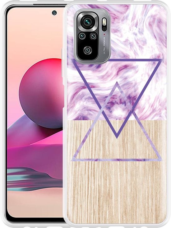 Xiaomi Redmi Note 10S Couleur du boîtier Peinture Art du Wood | bol.com