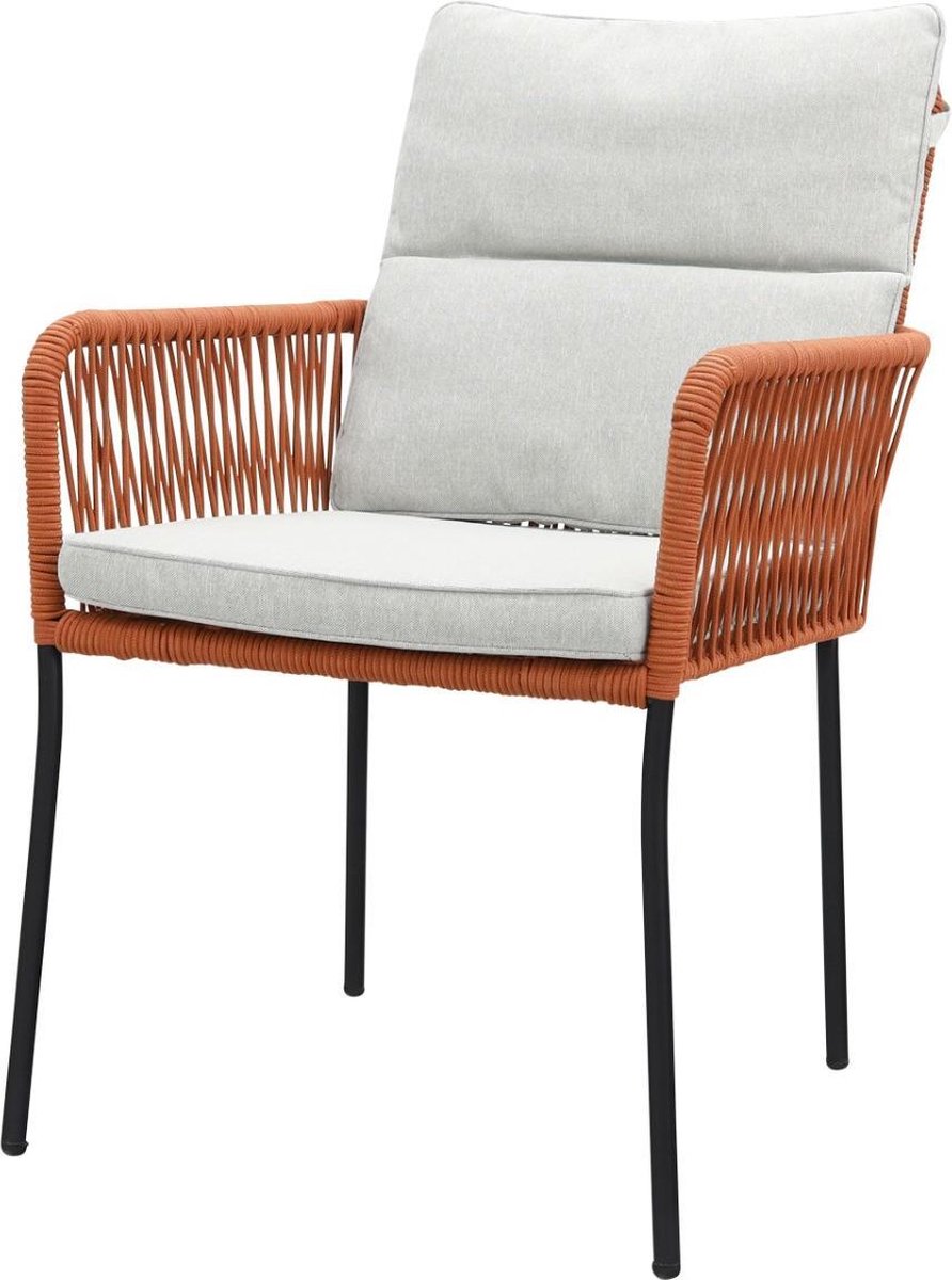 Teresa dining rope tuinstoel - Terra | bol.com