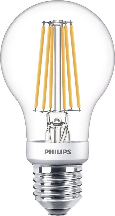 PHILIPS - LED Lamp - SceneSwitch Filament 827 A60 - E27 Fitting - Dimbaar - 1.6W-7.5W... | bol.com