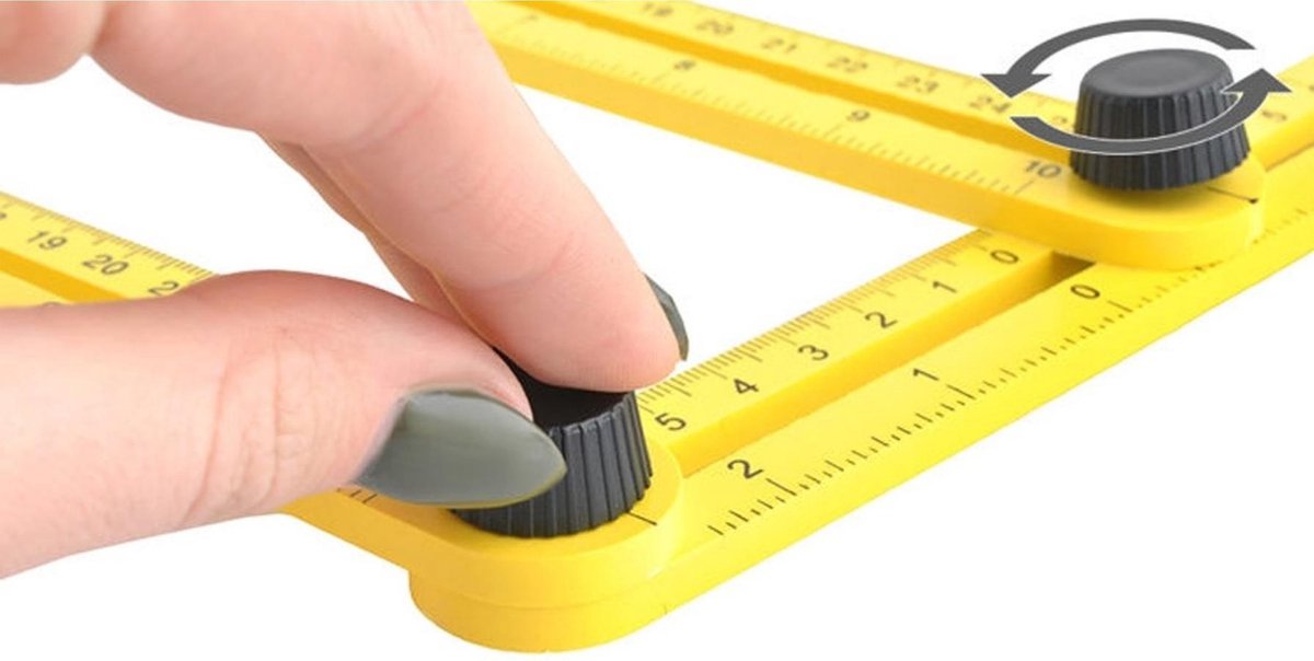 bol.com | Hoekmeter lineaal Multi angle hoek meter Multihoeklineaal ...