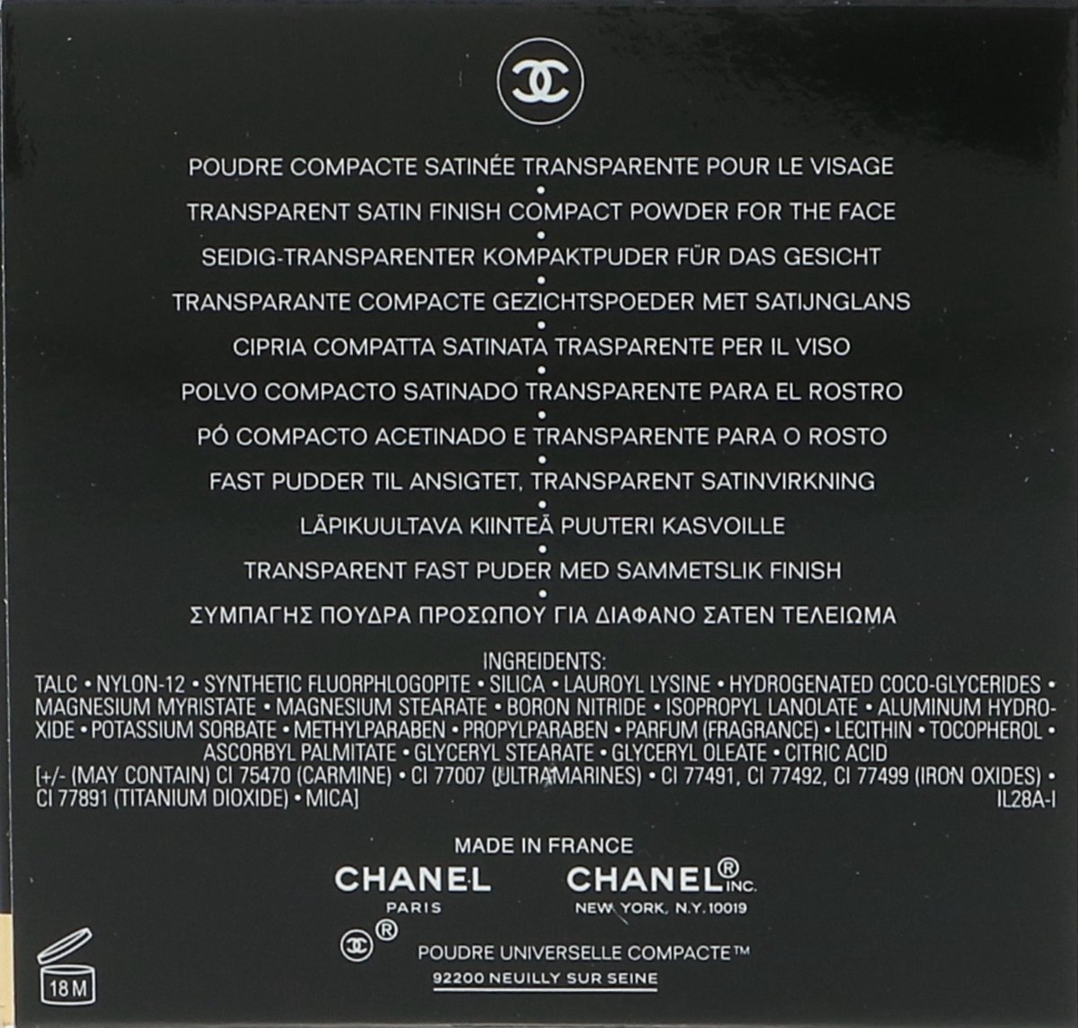 CHANEL Poudre Universelle Compacte 30 Naturel-Translucent 2 15 g | bol.com
