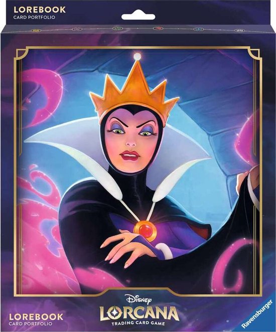 Disney Lorcana TCG - Evil Queen Lorebook Card Portfolio | Games | bol