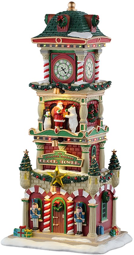 Lemax - The Village Square Clock Tower | bol