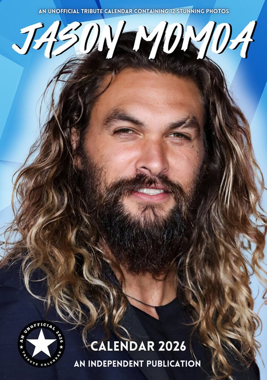 Jason Momoa Kalender 2026 A3 | bol