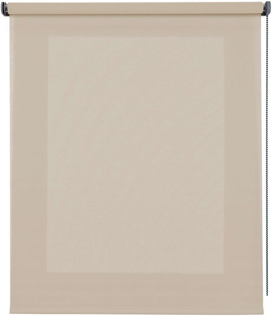 Storesdeco - Doorschijnend rolgordijn, rolgordijnen voor ramen Beige ...