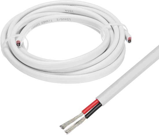 sourcing map 2 kern 12AWG duplex marine draad 10 ft vertind koper ...