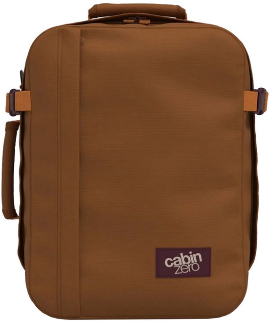 CabinZero Classic 28L Ultra Light Cabin Bag Tech cinnamon | bol
