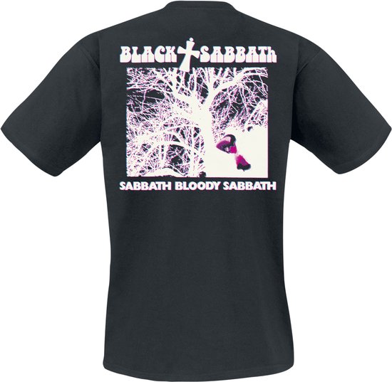 Black Sabbath Sabbath Bloody Sabbath Trees T-shirt zwart 3XL Katoen ...