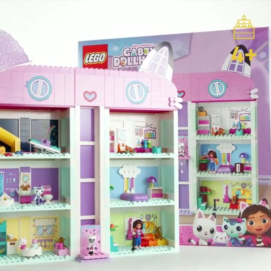 LEGO Gabby's poppenhuis Gabby's poppenhuis Speelgoed Speelgoed met 4 ...