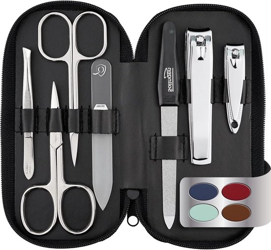 Manicure set - Solingen Made in Germany 7-piece with patented glass ...
