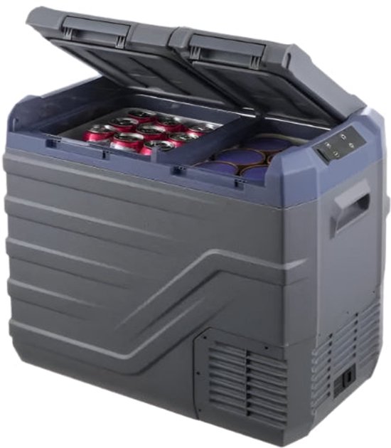 Auto Koelkast - Elektrische Koelbox - Koelbox - Mini Koelkast - Dual-Zone Mini Vriezer... | bol