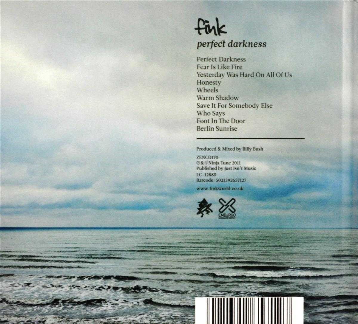 Fink - Perfect Darkness (CD), Fink | CD (album) | Muziek | bol.com