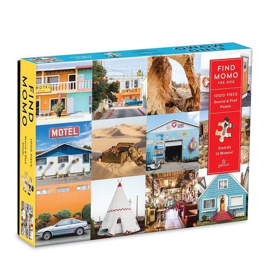 Puzzle - trouver mono - 1000 pièces - rechercher et trouver 12 monos ...