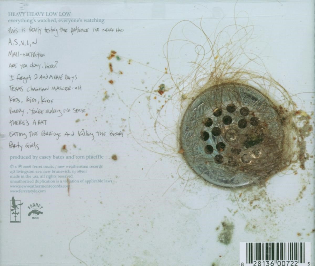 Heavy Heavy Low Low - Everything's Watched... (CD), Heavy Heavy Low Low ...