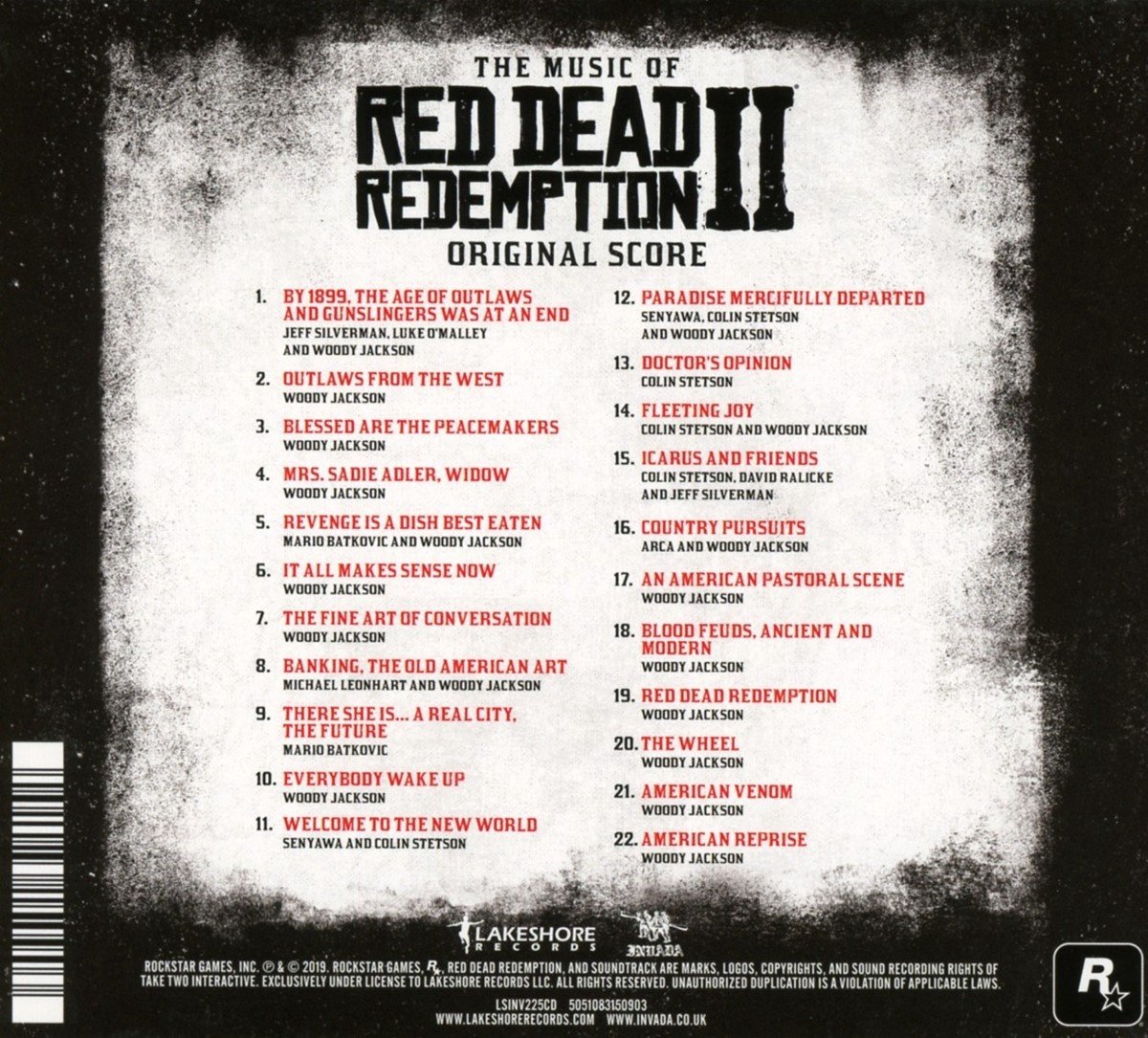 Various Artists - The Music Of Red Dead Redemption 2 (CD), various ...