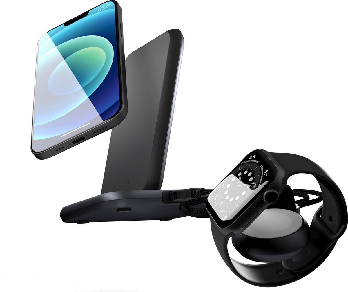 Zens Bundel: Stand Draadloze lader stand + Apple Watch USB-stick ...
