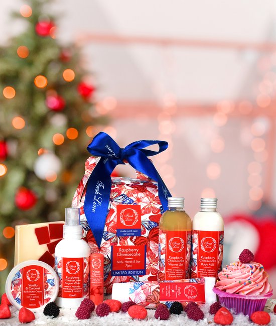 Fresh Line Raspberry Cheesecake Christmas Set | bol