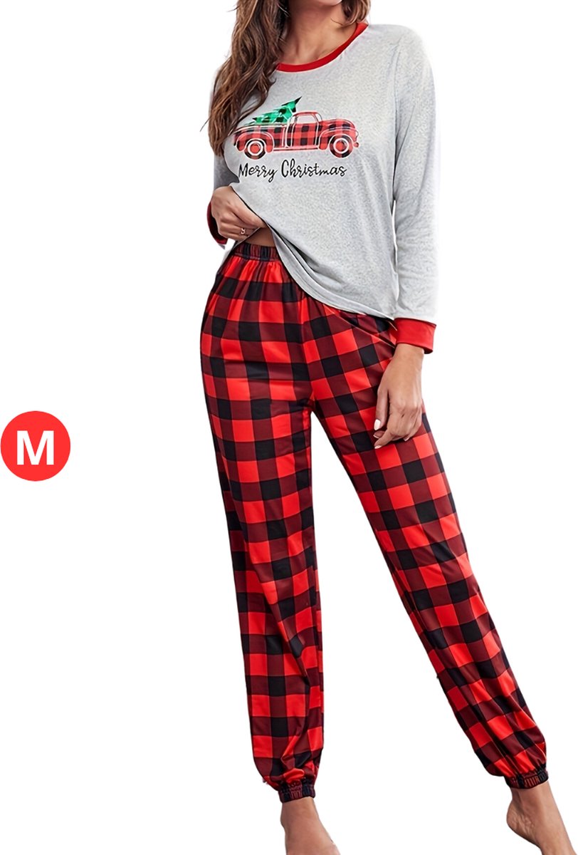 Kerst Pyjama - Dames - Kerstpyjama - Vrouwen - Volwassenen - Set ...