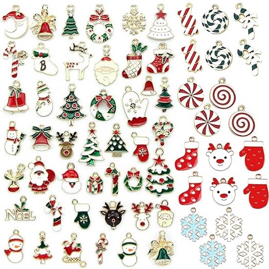 SHOP YOLO-boomversiering-Kerst Charms-Kersthanger -Diy Sieraden Maken ...