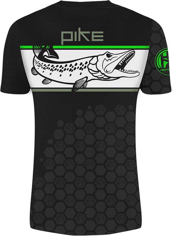 Hotspot Design Linear Pike T-shirt Met Korte Mouwen Zwart XL Man | bol