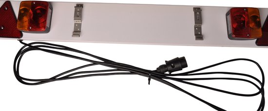 Lichtbalk voor aanhanger met 8 meter kabel - 122 cm - 7 polig | bol