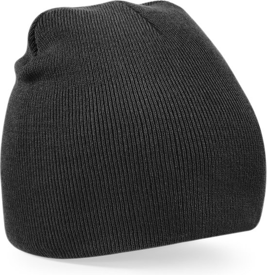 Beechfield Original Pull-On Beanie Zwart | bol