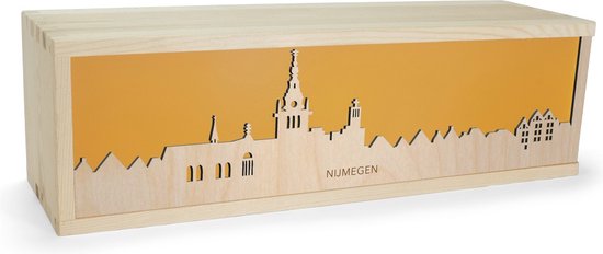 Nijmegen Wijnkist - Bij Dag - Cadeau Nijmegen | bol