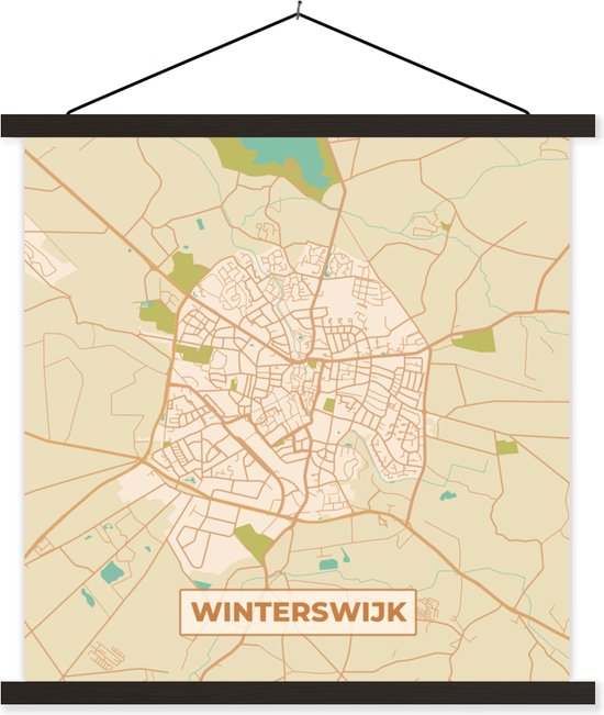 Posterhanger incl. Poster - Schoolplaat - Winterswijk - Plattegrond ...