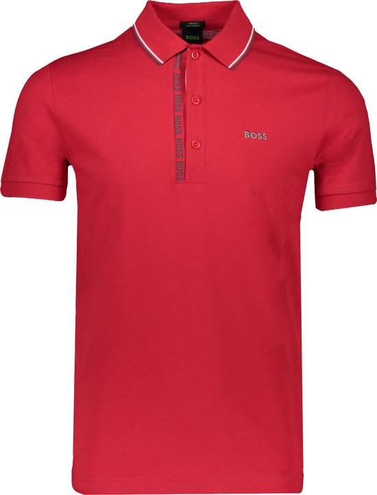 Hugo Boss Polo Rood Rood voor heren - Lente/Zomer Collectie | bol.com