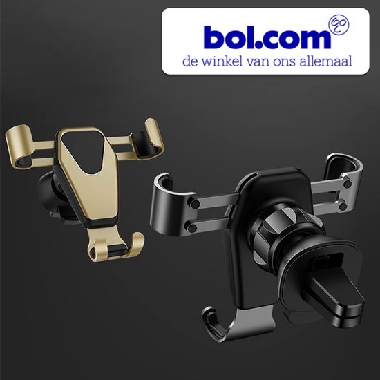 VADERDAG cadeau - papa cadeautjes - Telefoonhouders auto goud ...