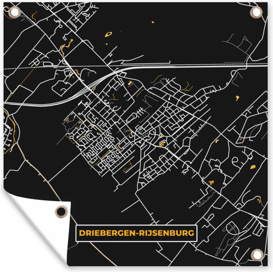 Tuindoek Plattegrond - Driebergen-Rijsenburg - Kaart - Stadskaart ...