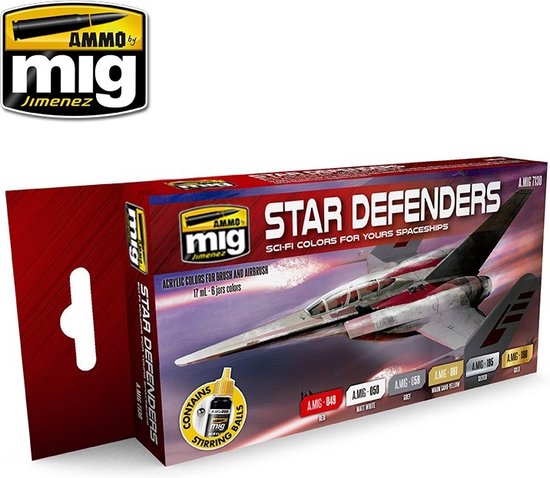 Mig - Star Defenders Sci-fi Colors (Mig7130) - modelbouwsets ...