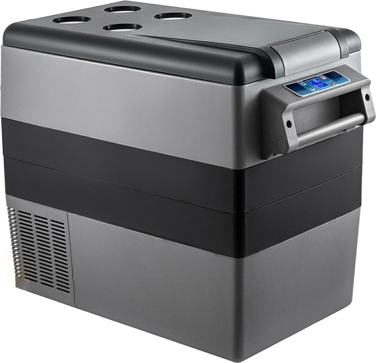Delicino Koelbox Auto - 55 Liter - Elektrische Koelbox met LED ...