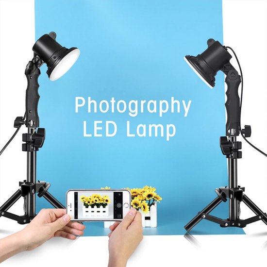 Tripod - Fotografie Lamp - Fotostudio Lampen - Met LED verlichting ...