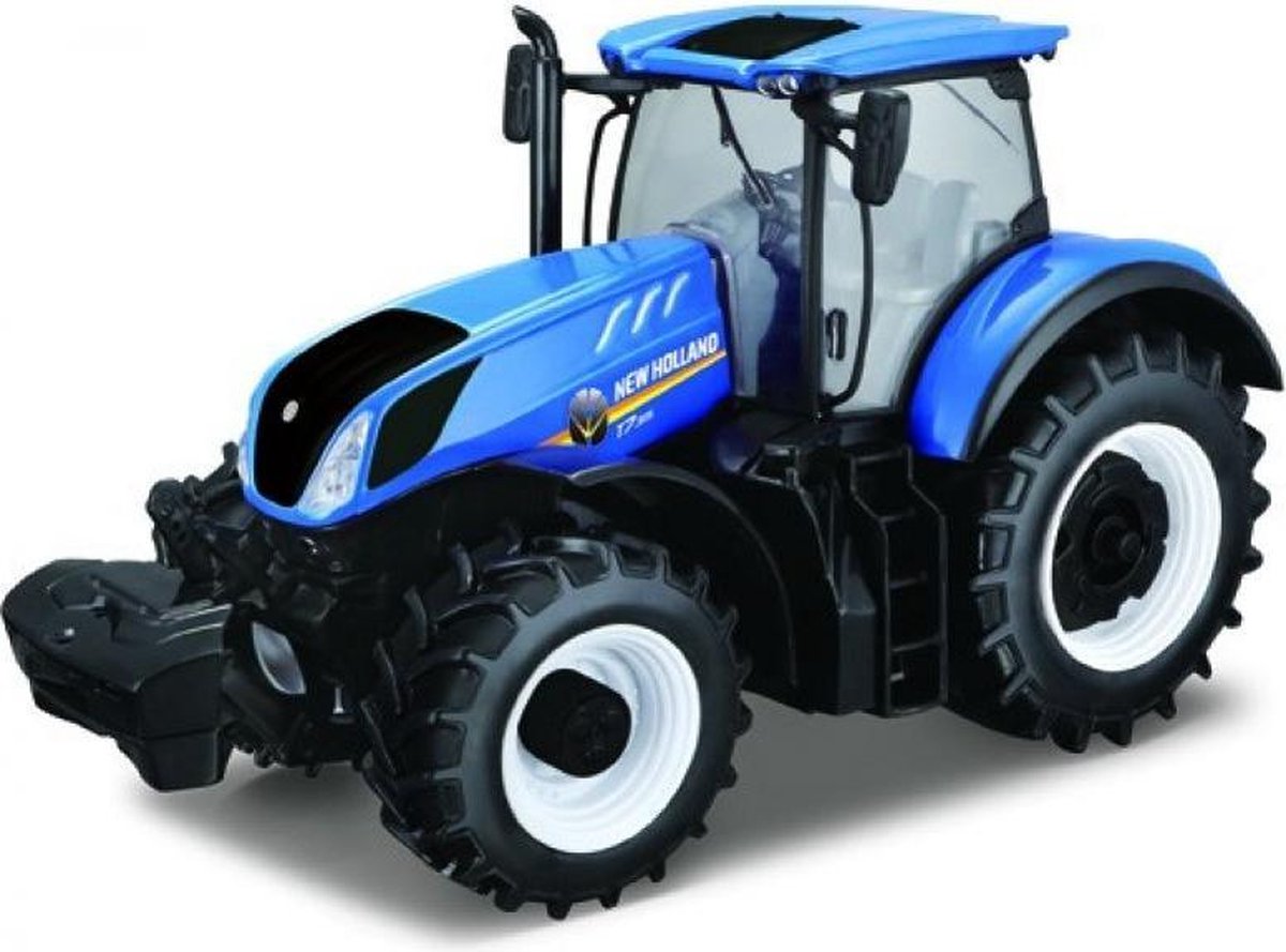Bburago NEW HOLLAND T7HD FARM AGRICULTURE 1:32 modelauto schaalmodel ...
