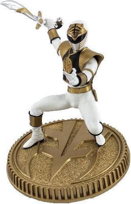 Mighty Morphin Power Rangers PVC Statue White Ranger | bol