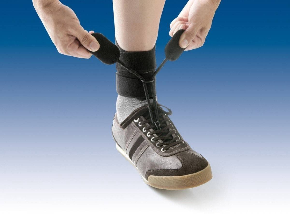 Orthèse Foot-Up Orliman Boxia Foot Drop - Zwart, Beige | bol.com