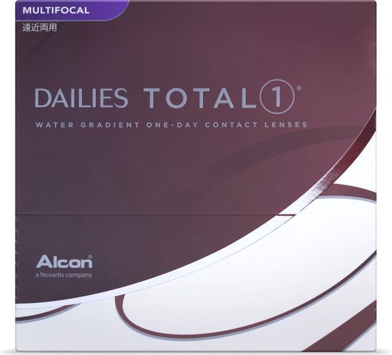 -7,00 - DAILIES TOTAL 1® Multifocal - Medium - 90 pack - Daglenzen - BC ...