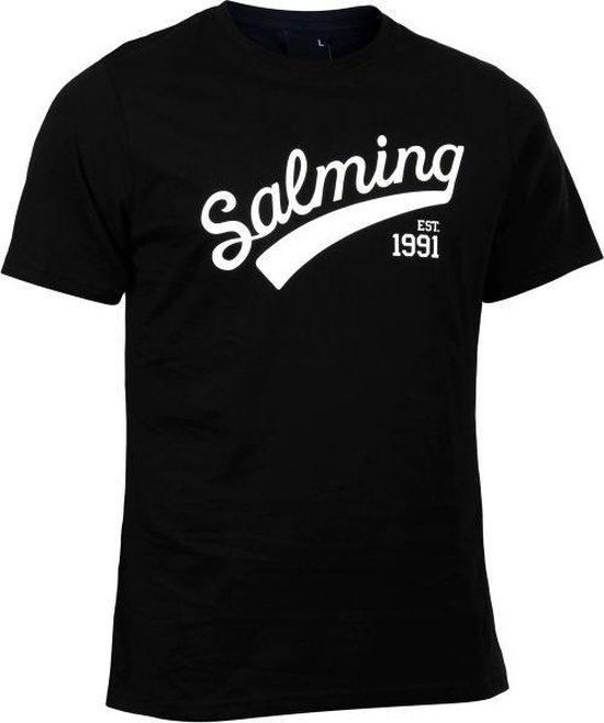 Salming Logo Shirt Heren - Zwart - maat 140 | bol.com