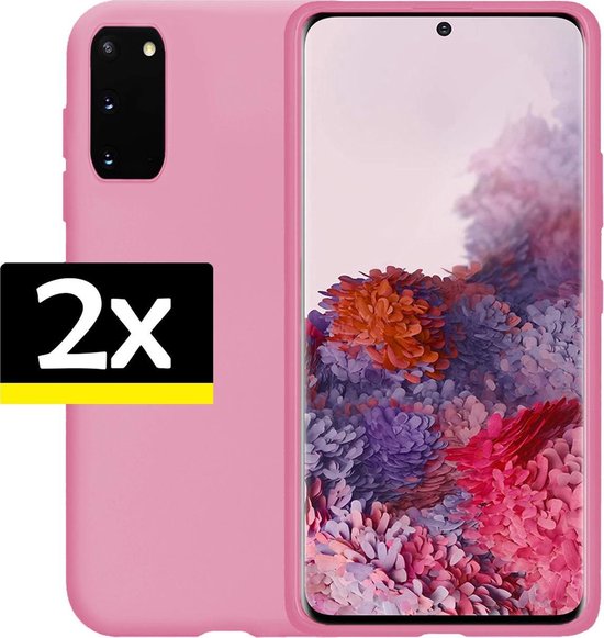Hoesje Geschikt voor Samsung S20 Hoesje Siliconen Case - Hoes Geschikt voor Samsung... | bol