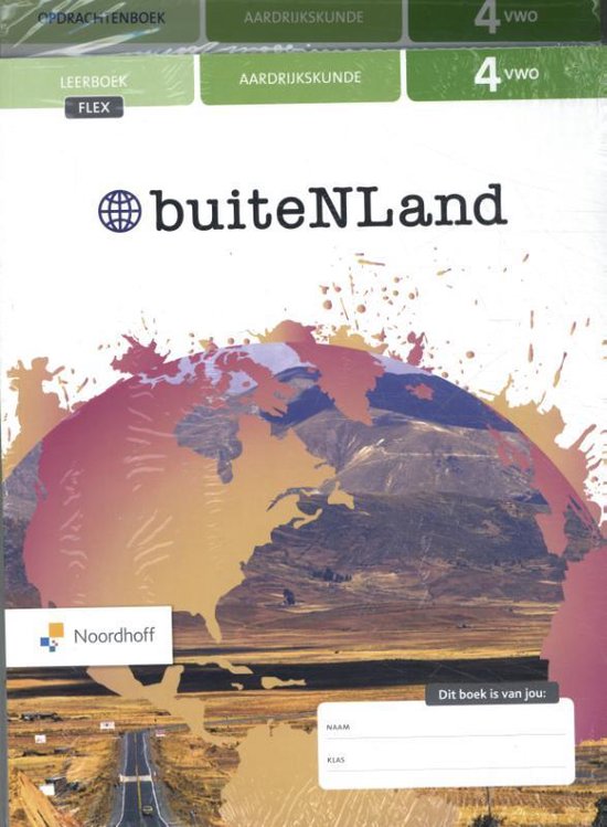 buiteNLand vwo 4 FLEX leerboek + opdrachtenboek | 9789001748524 | Boeken | bol