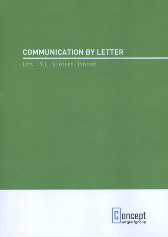 Communication by letter | 9789491743351 | I.Y.L. Sueters | Boeken | bol.com