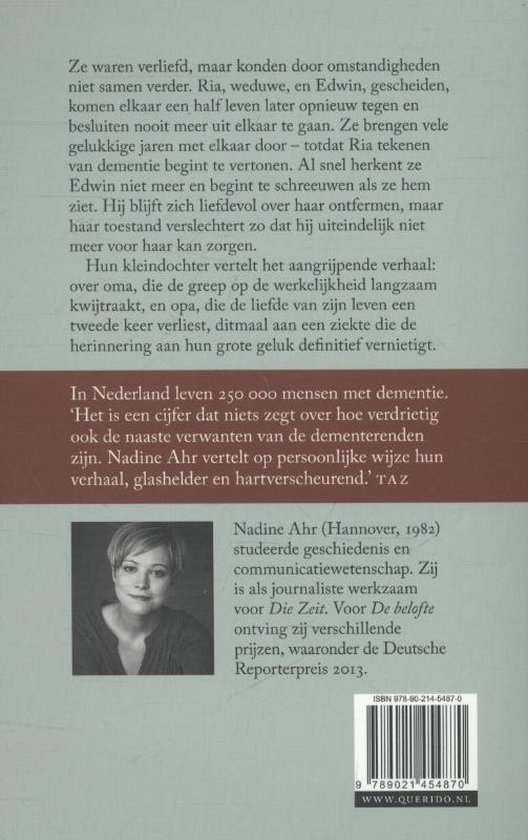 De belofte, Nadine Ahr | 9789021454870 | Boeken | bol