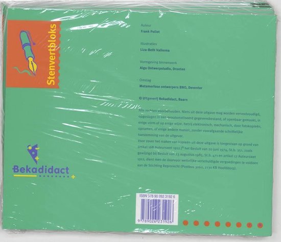 Stenvert set 5 ex Werkwoordspelling 1 groep 7 Werkboek | 9789026231926 | F. Pollet |... | bol