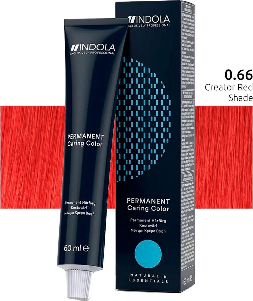 Indola - Indola Profession Permanent Caring Color 0.66 60ml | bol