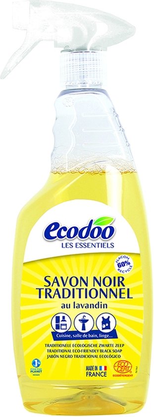 Ecodoo Zwarte zeep spray 750 ml | bol
