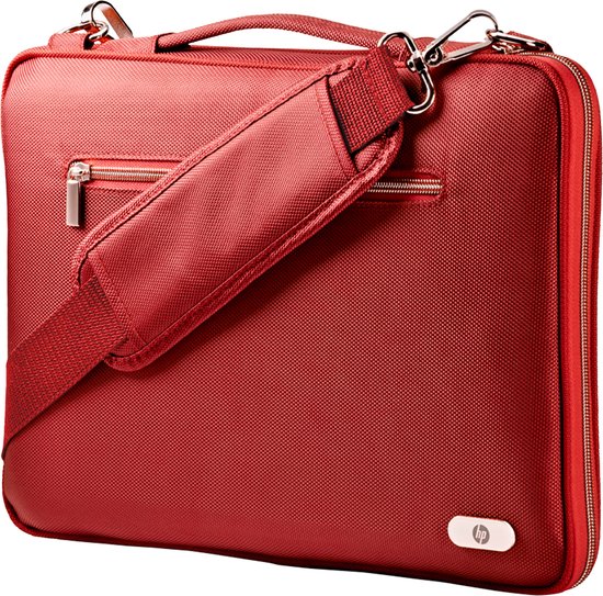 HP Slim Brief Case - Laptoptas / 14 inch / Rood | bol.com