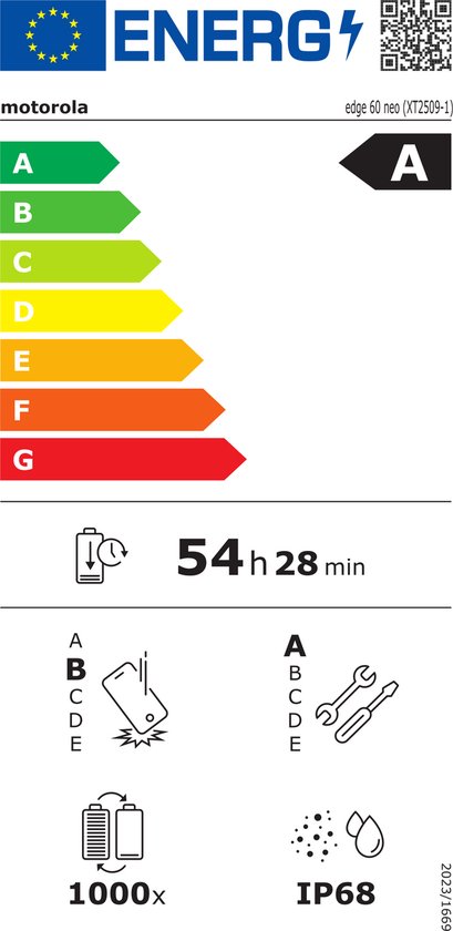 Motorola - edge 60 Neo - 256GB - Pantone Grisaille | bol
